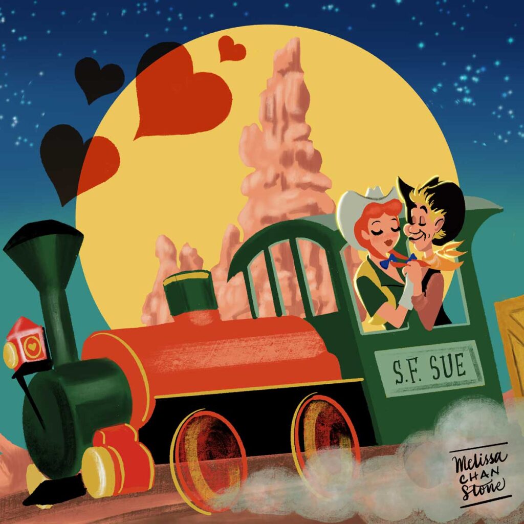 “Pecos and Sue” Art Print – Amuseboosh