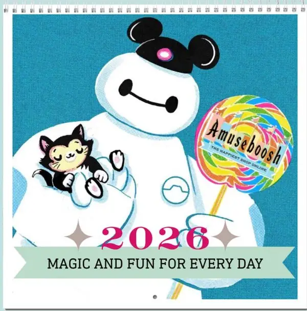 2026 “Baymax Cover” Calendar – Amuseboosh