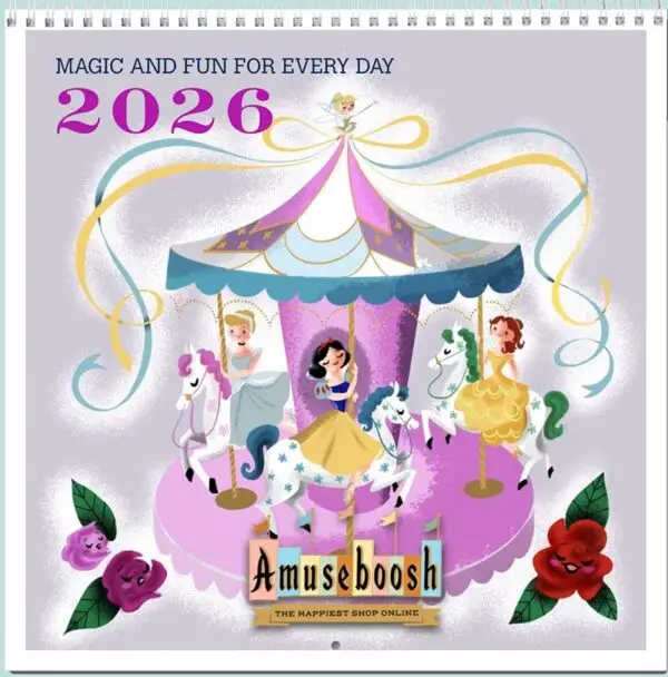 2026 “Carousel Cover” Calendar – Amuseboosh